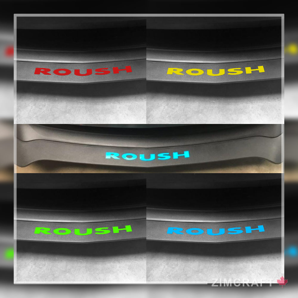 2018-2020 Roush Front Splitter Letters – zimcraft