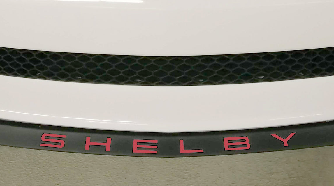 GT350 Front Splitter Letters – zimcraft